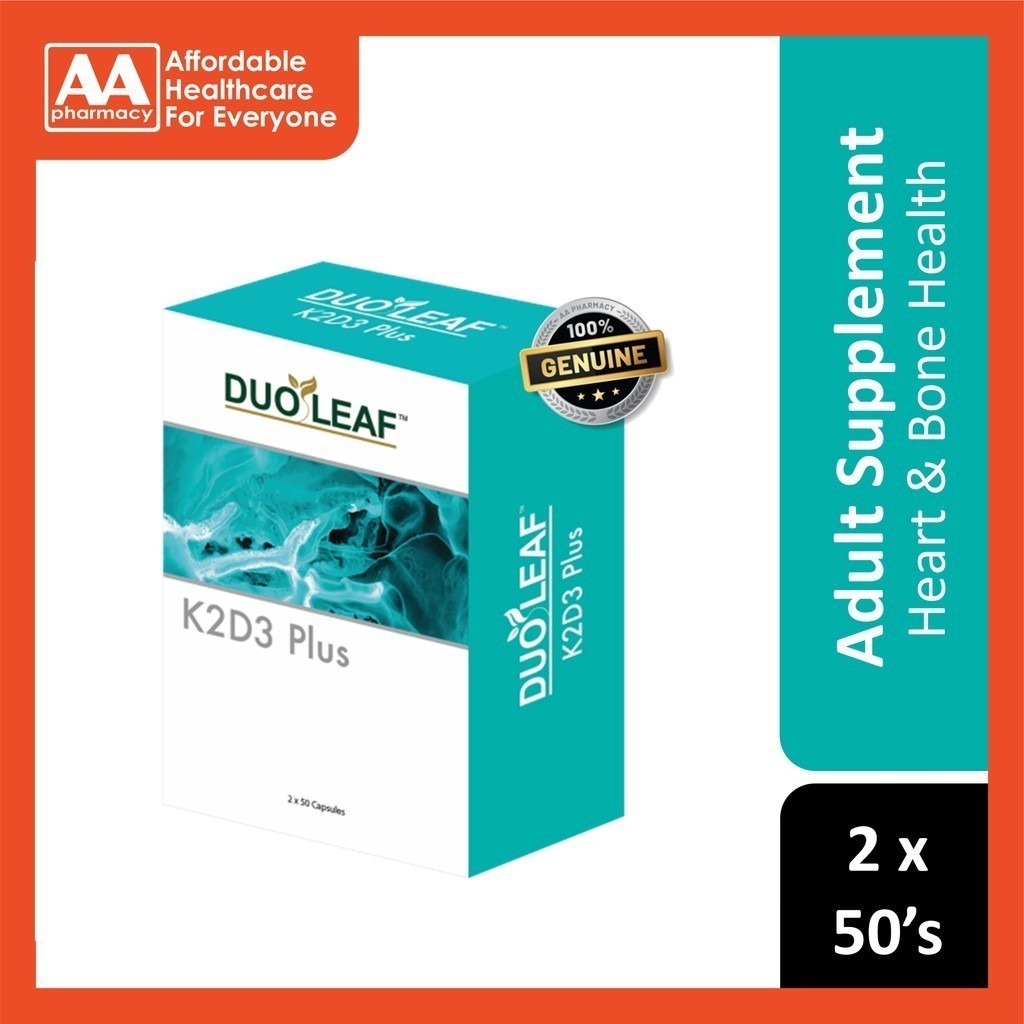 Duoleaf K2 D3 Plus Capsule 2x50's | Shopee Malaysia
