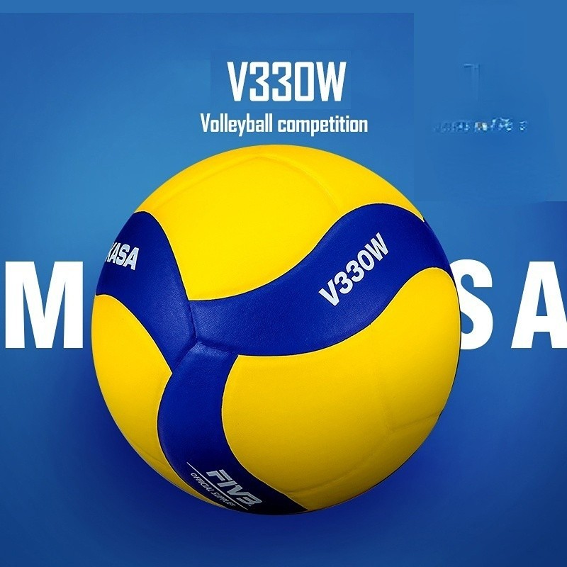 Mikasa Volleyball Ball Microfiber Training Competition Volleyball Ball ...