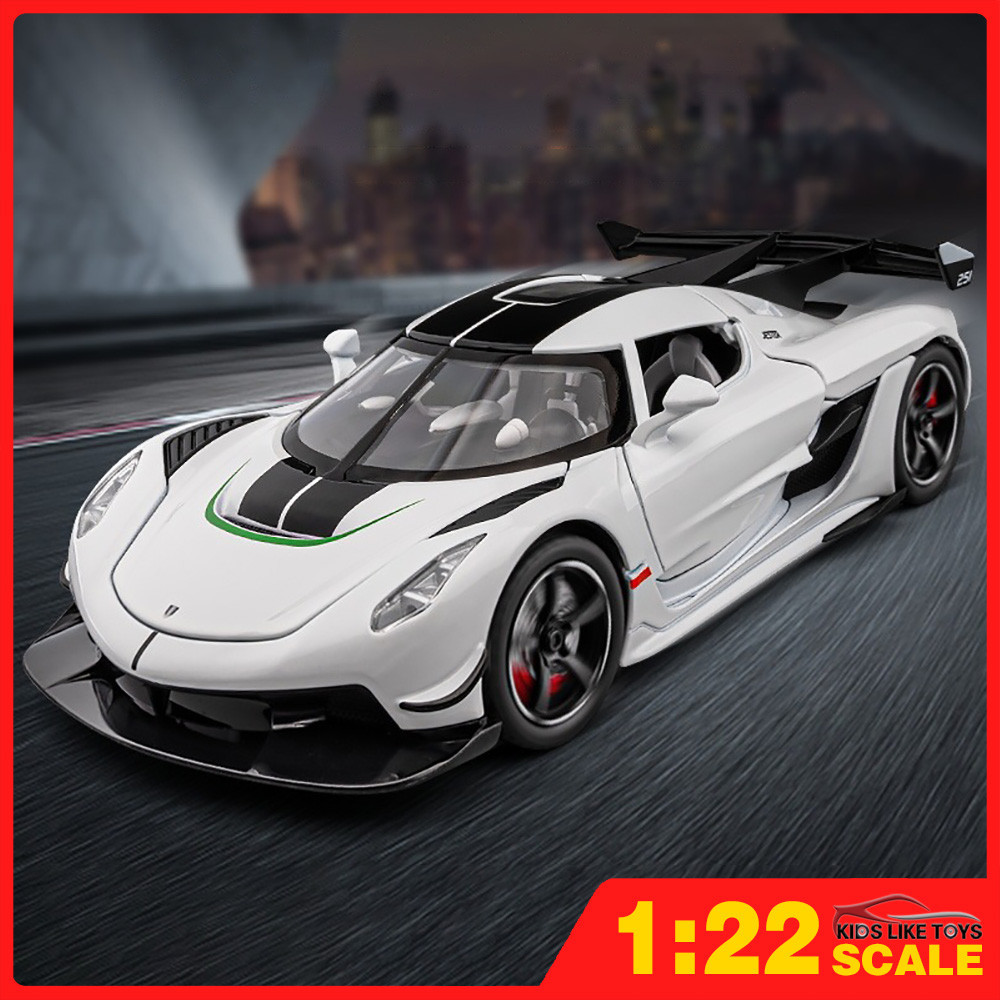 KLT 1:22 Koenigsegg Jesko Supercar Metal Alloy Toys Car Model Diecast ...