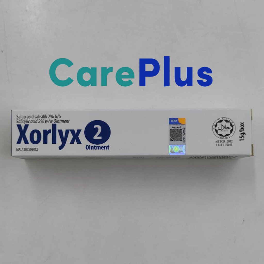 XORLYX 2 (SALICYCLIC ACID 2% OINTMENT 15G (EXP:04/2026) | Shopee Malaysia