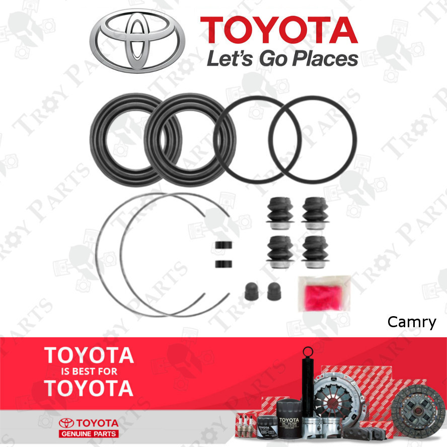 (66mm) Toyota (Front) Disc Brake Caliper Repair Kit (Full / Half) 04479 ...