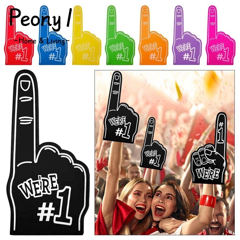 PEONY1 1Pcs Giant Foam Finger, Cheerleading Inspiring Atmosphere ...
