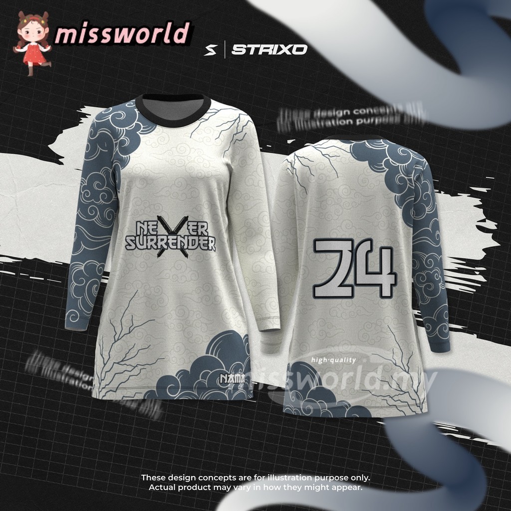 Never Surrender Jersey Muslim/retro Collar Couple Set Girl/Male Microfiber Malaysia Muslim-like ...