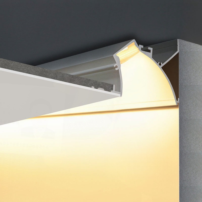 Gypsum Ceiling Led Embedded Linear Lamp Wall Washer Slot Aluminum Alloy ...