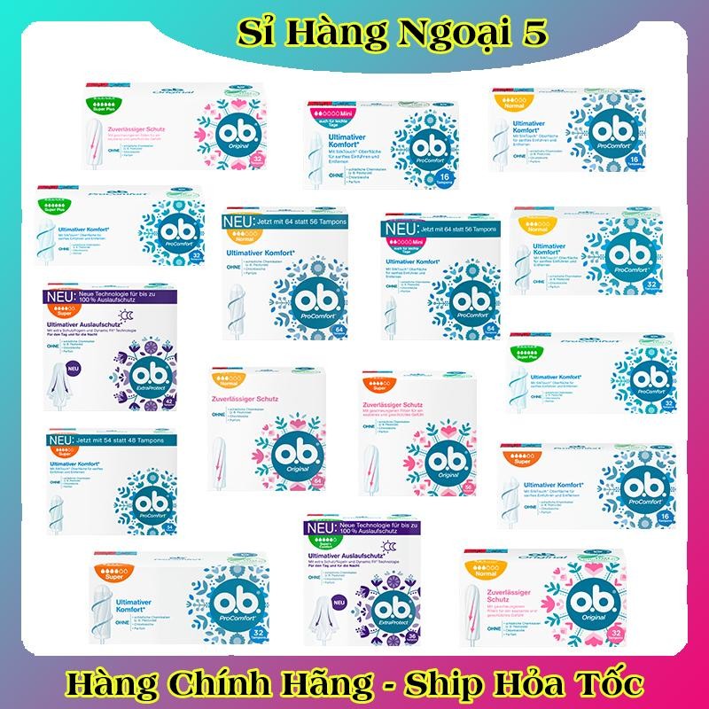 [WITH Name] Tampon Ob - German Domestic Product | Shopee Malaysia