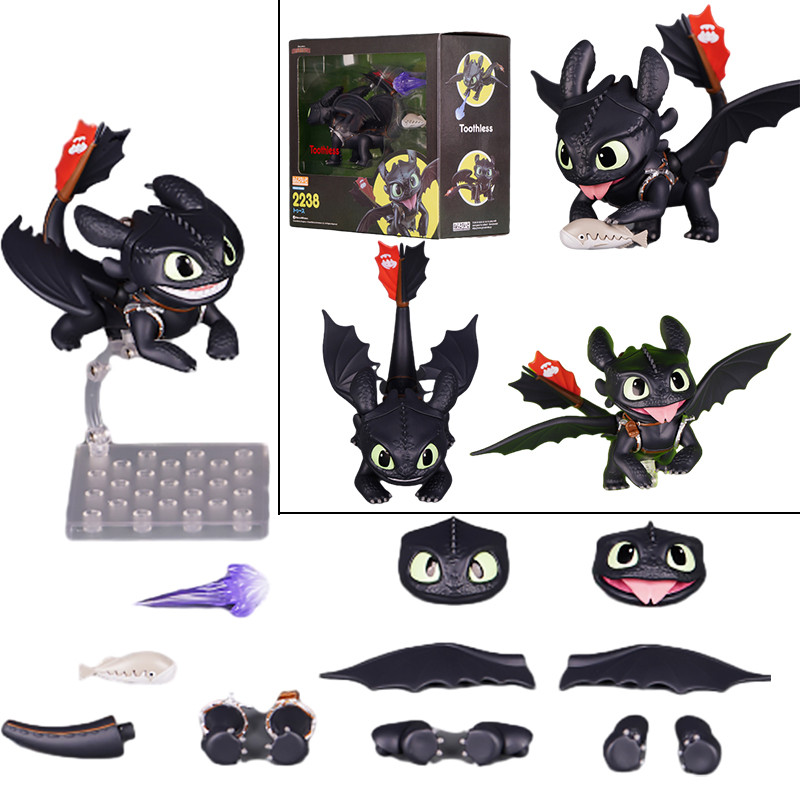 Toothless Nendoroid Night Fury How To Train Your Dragon Action Figure ...