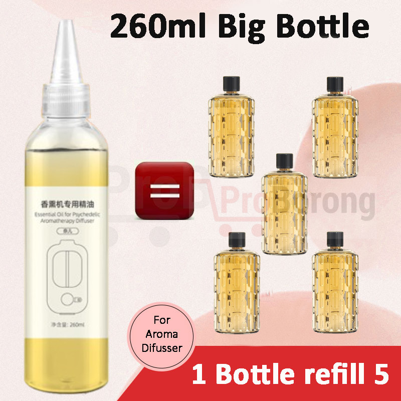 Diffuser Refill 260ML For Automatic Aroma Diffuser Perfume Diffuser Essential Oils 5 Star Hotel ...