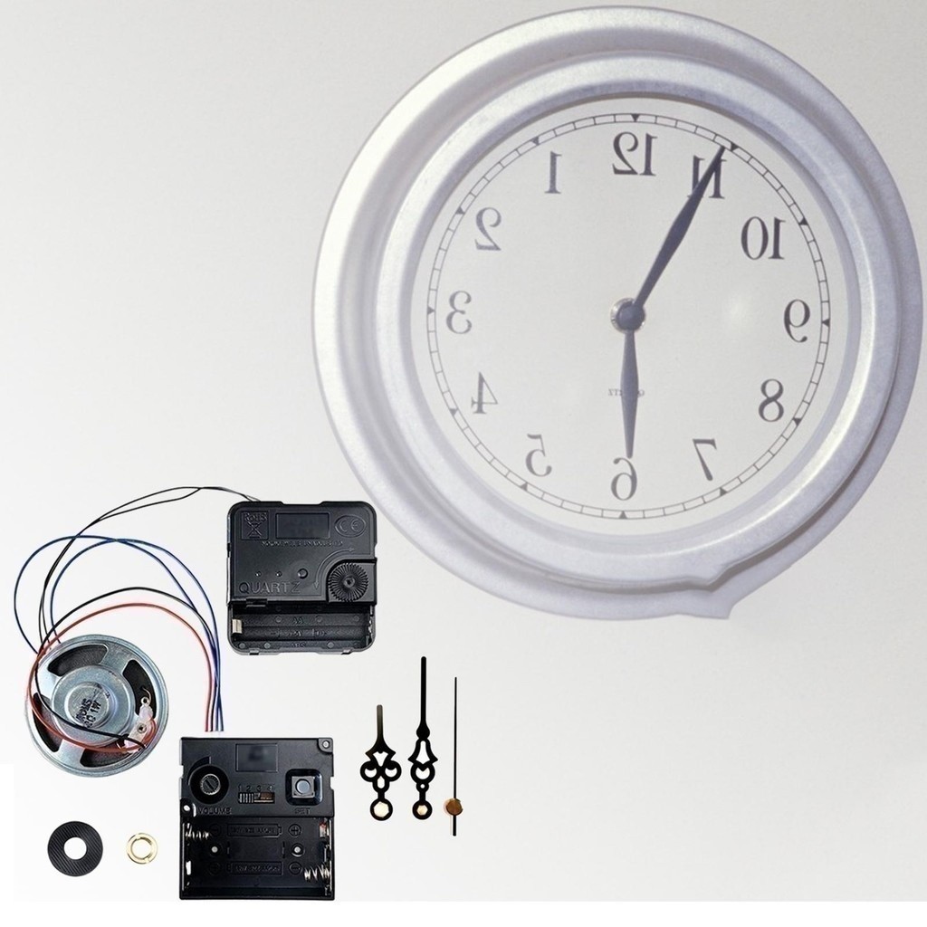LOVIVER Clock Movement Swing Wall Clock Motor DIY Clock Repair with ...