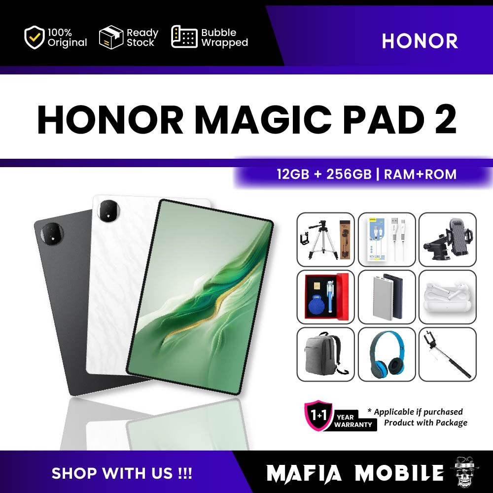HONOR Magic Pad 2 WiFi [12GB RAM 256GB ROM] - Original HONOR Malaysia ...