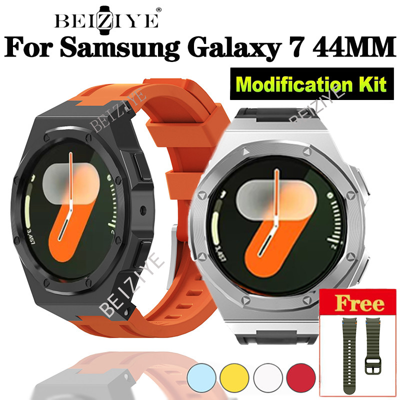 Luxury Modification Kit For Samsung Galaxy Watch 7 44mm Stainless Steel ...