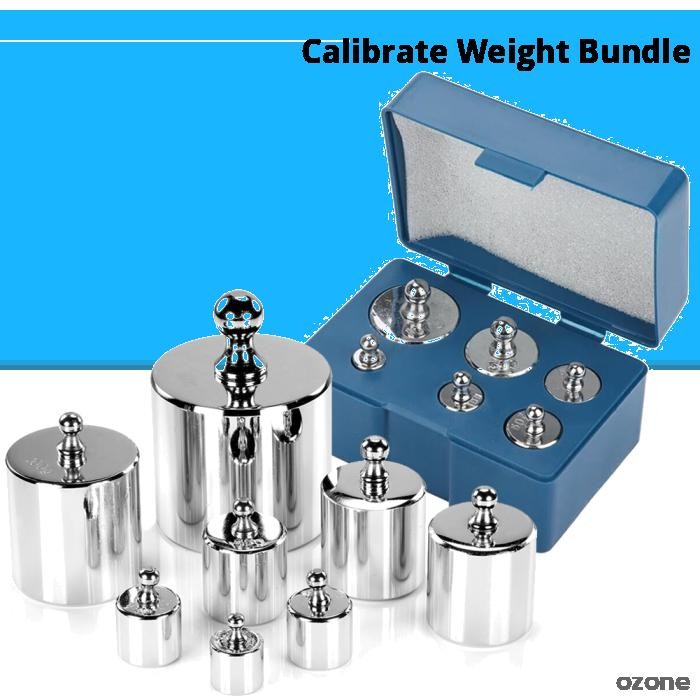 Scale Weights Calibration Tool Set Calibrate 100g 200g 500g with Box ...