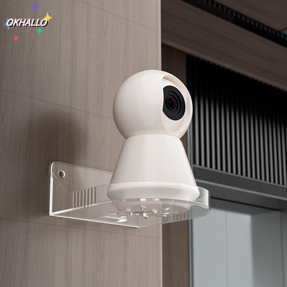 OKHALLO CCTV Monitoring Bracket, Self Adhesive Mini Camera Supporting ...