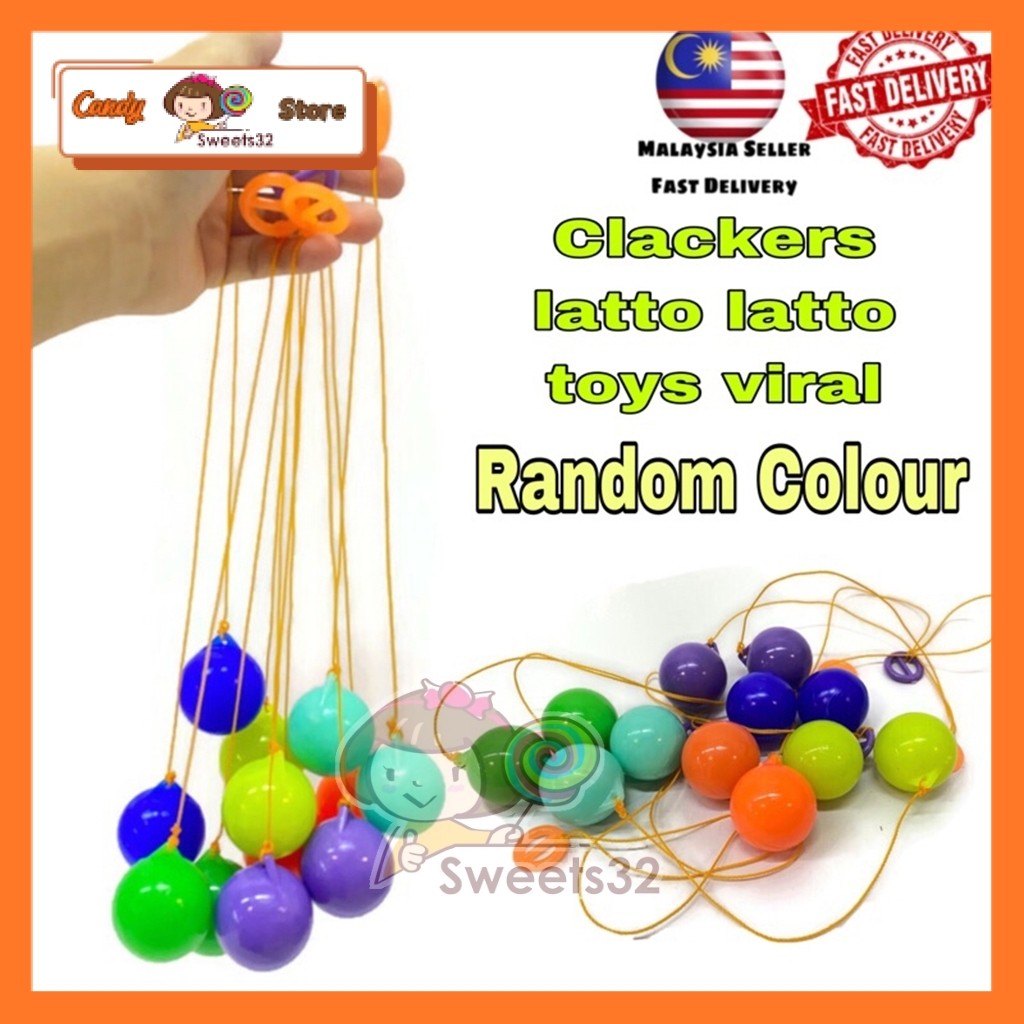READY STOCK Lato-lato latok toy viral old school toy etek toy click ...