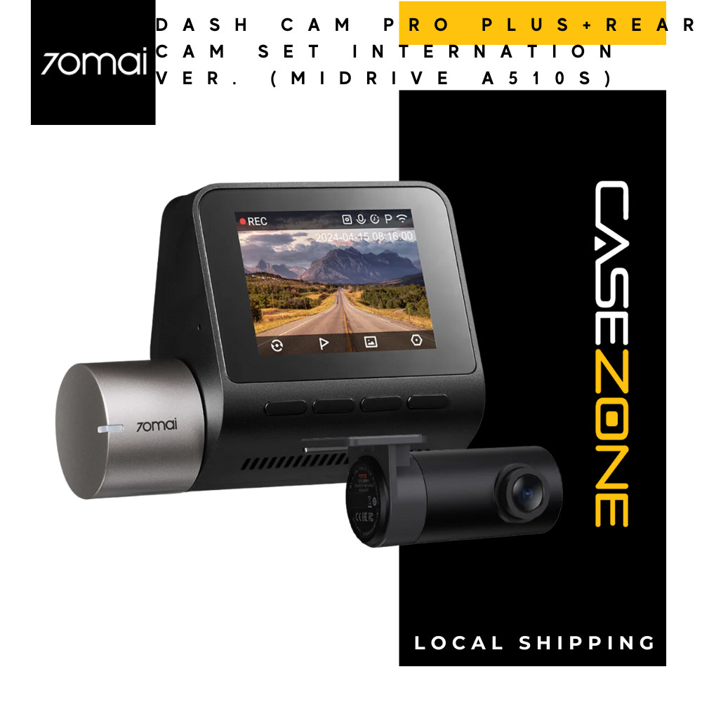 70mai Dash Cam A510s 1944P with Sony STARVIS 2 IMX675, Supports 4G ...