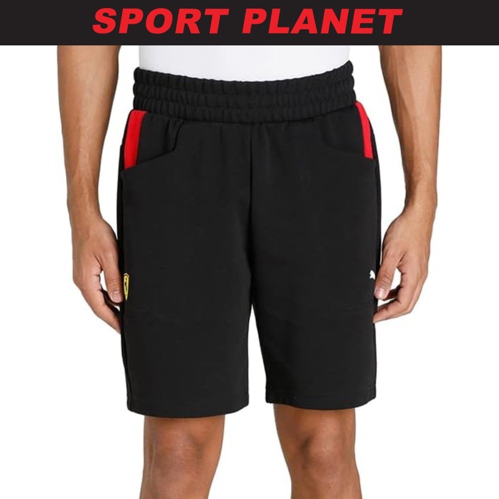 Puma Men Scuderia Ferrari Race Sweat Short Tracksuit Pant Seluar Lelaki ...