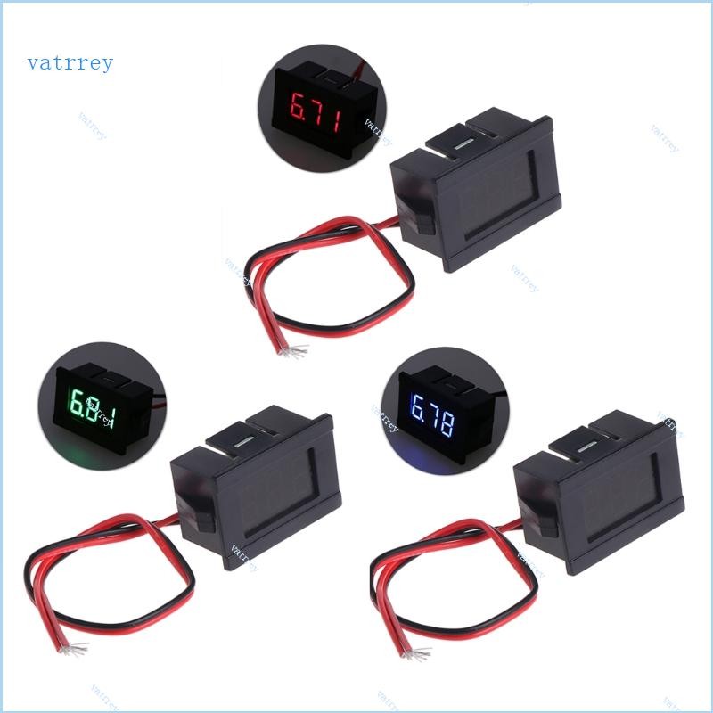 VA 0 36 2-Wires LED Digital Voltmeter for DC 4 5V-30V for Almost All ...