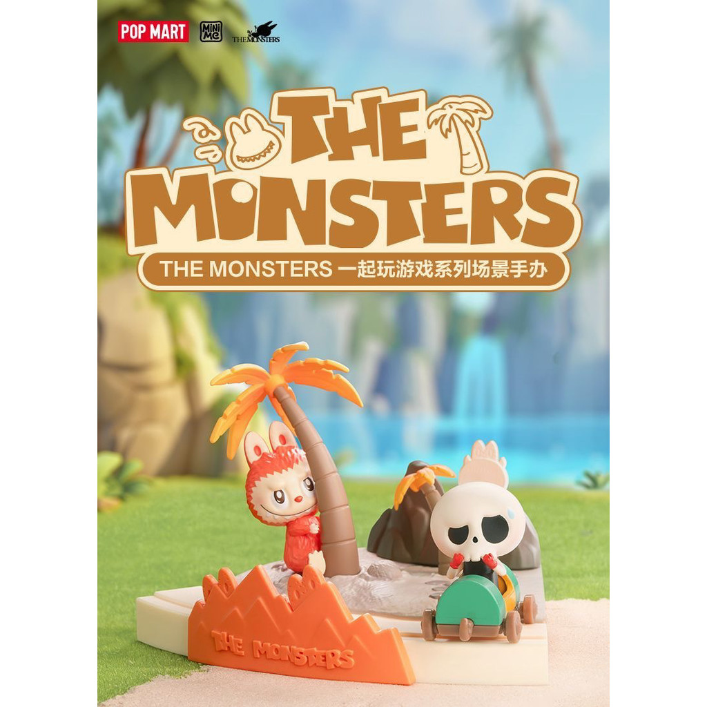 Toptoys @ Pop Mart labubu labubu Play Games Together Series Scene ...
