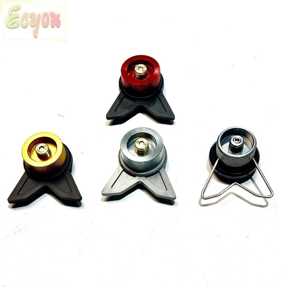 ECYOU Camping Stove Holder, Snap-on Type Fixed Gas Converter Bracket ...