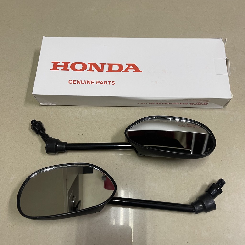 100% ORIGINAL HONDA EX5 DREAM WAVE100 EX5 CLASS WAVE125 WAVE110 SIDE MIRROR R/L SET CERMIN SISI ...