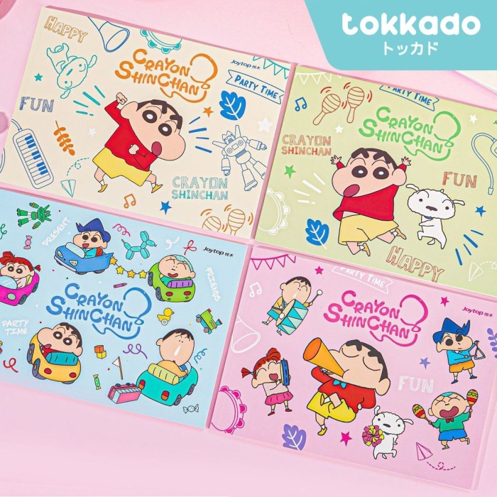 TOKKADO Shinchan Drawing Book A4 Painting Sketch Crayon Shincan Drawing ...