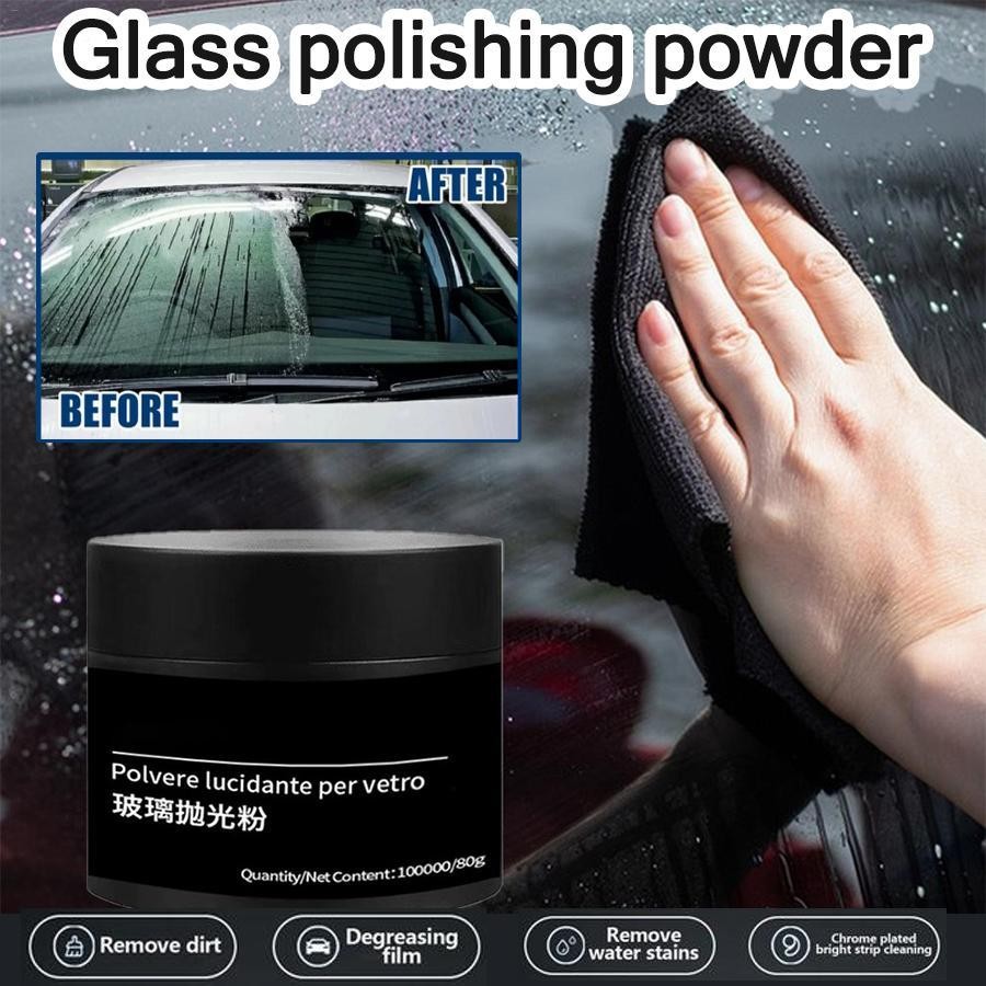 Car Glass Polishing Powder Deep Cleaning Auto Windshield Deep Cleaning ...
