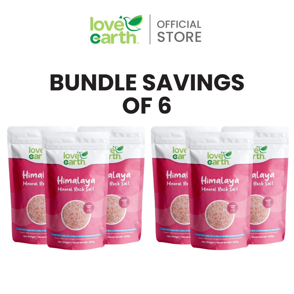 Himalaya Mineral Rock Salt 400g x 6 (Bundle Saving of 6) | Shopee Malaysia