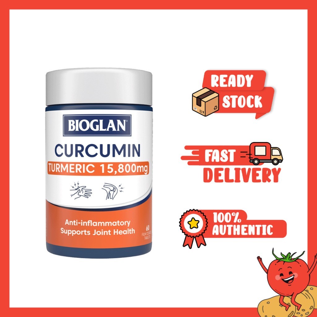 BIOGLAN Curcumin Turmeric 15,800mg | (60 Tabs) | Shopee Malaysia