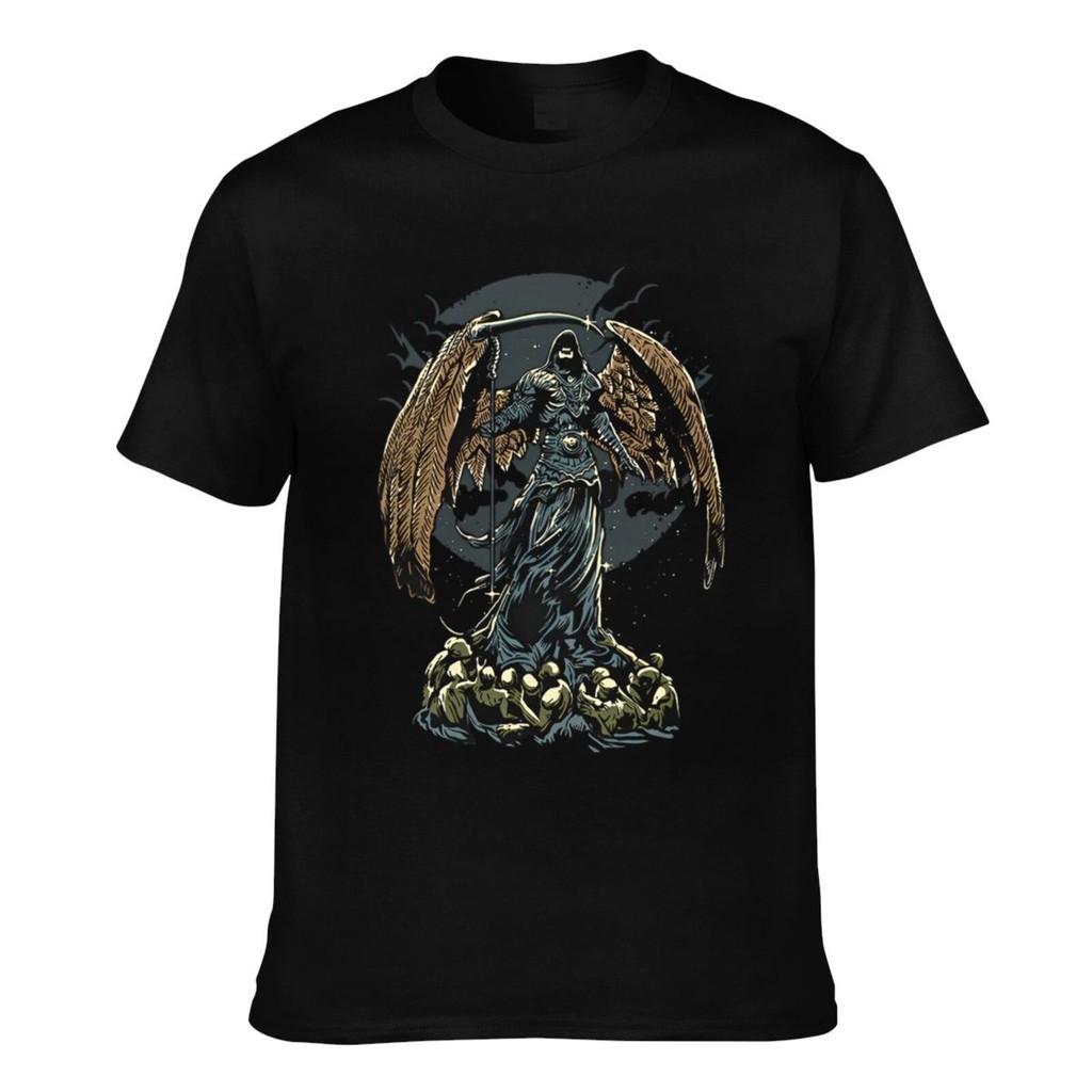 Dark Lord Gothic Darkness Grim Reaper Angel Of Death Scythe Fashion Men ...