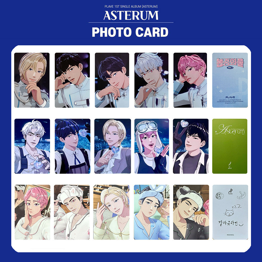 Kpop Idol PLAVE 1st Single Album Asterum Photocard | Shopee Malaysia