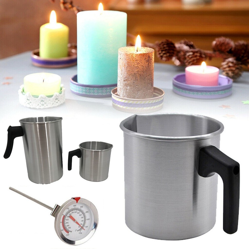 (BABYCITY-MY) Aluminium Pouring Pot Candle For MAKing Wax Melting Jug ...