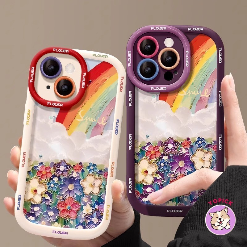 Beautiful Rainbow Phone Case For IPhone 16 15 14 13 12Pro Max 11 XR XS ...