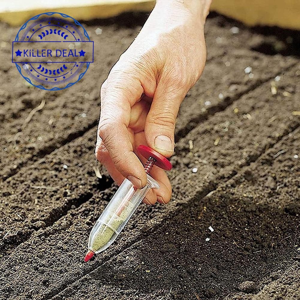 MAELOVE2 Seed Spreader Small Garden Manual Planter Mini Manual Press ...