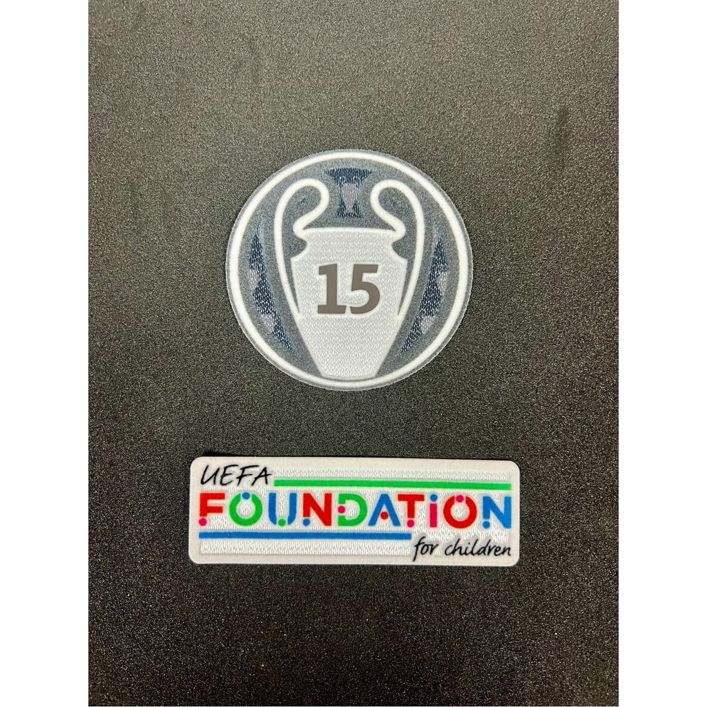 OFFICIAL UEFA Champions League 2024 Winner BOH 15 + Foundation Patches ...