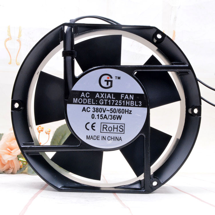 Gt17251hbl3 380v 36w 17cm Axial Fan 17251 Inverter Cabinet Cooling Fan ...
