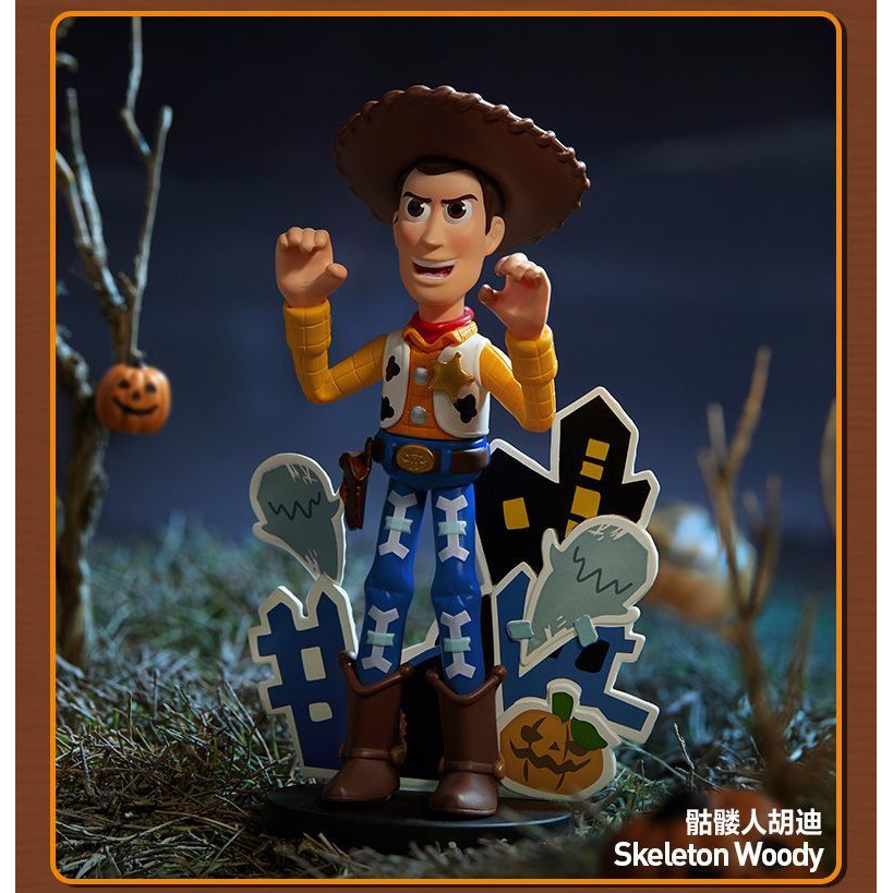 Genuine POPMART POPMART Disney Pixar Horror Night Series Figure Mystery ...