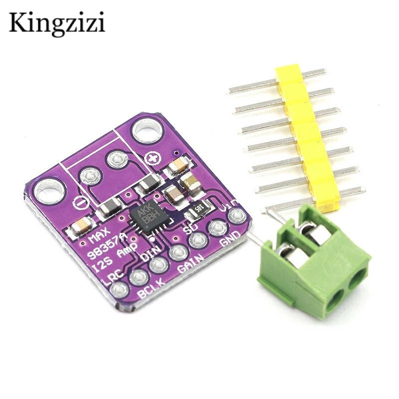 Max98357 3w Class D Amplifier Breakout Interface I2s Dac Decoder Module ...