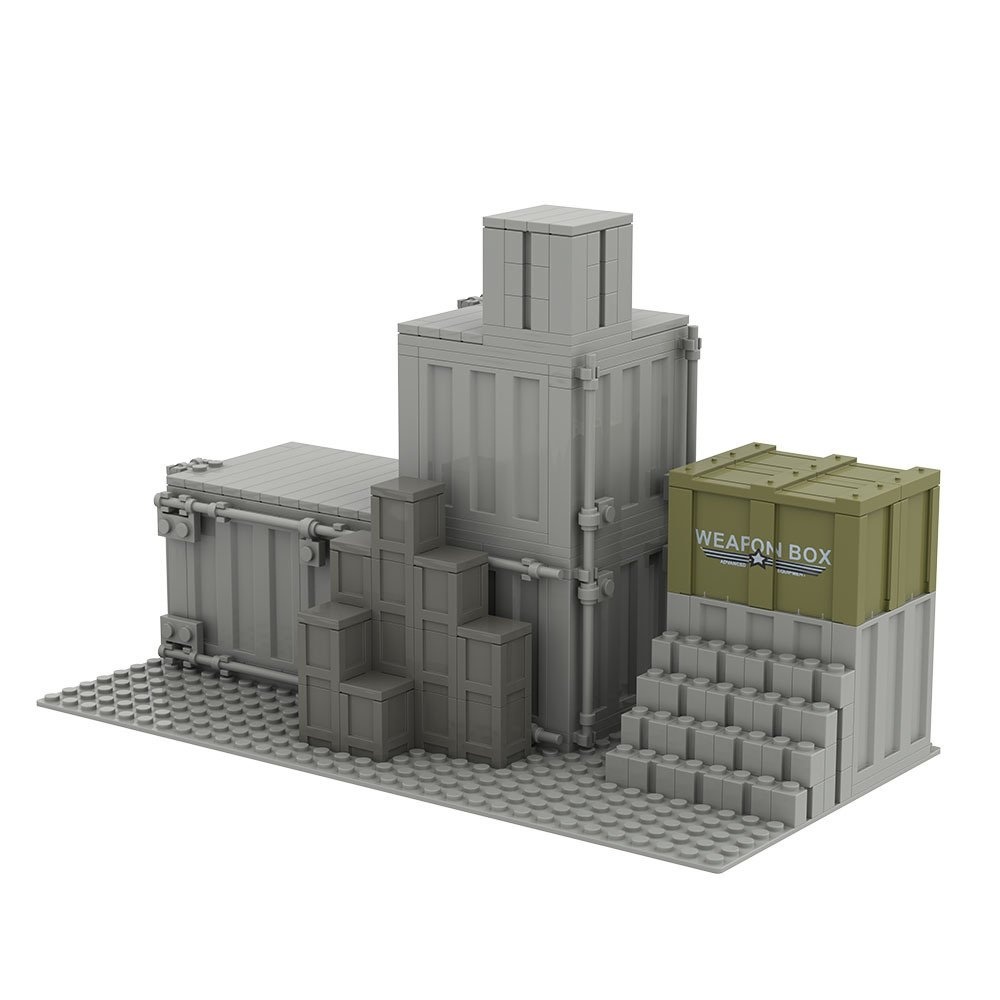 Building Block Toy Assembly Compatible Small Particle Diy Scene ...