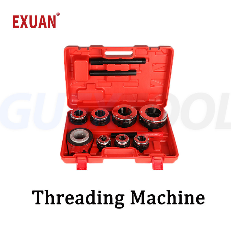 Threading Machine Ratchet Pipe Threader Kit Iron Plastic Pipe Opener ...
