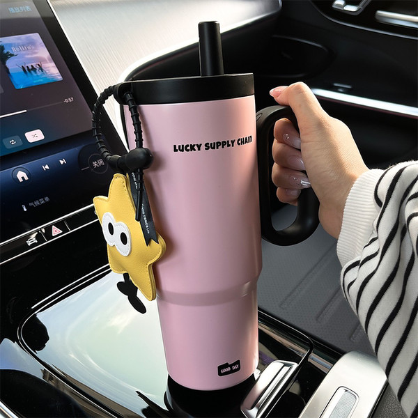 botol air tumbler tahan sejuk Cawan termos besar, cawan tuan ais ...