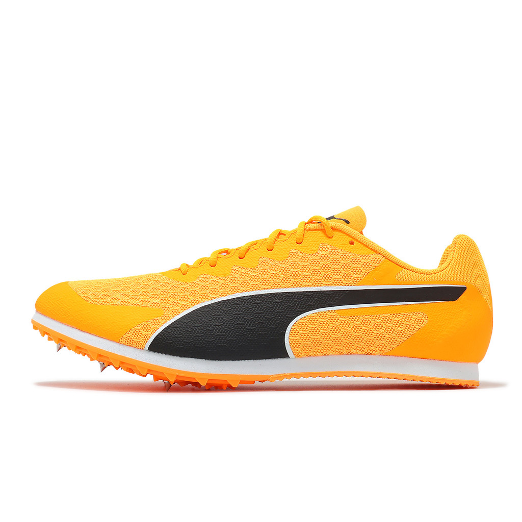 Puma Track And Field Spikes Star 9 Men's Shoes Orange Black Detachable ...