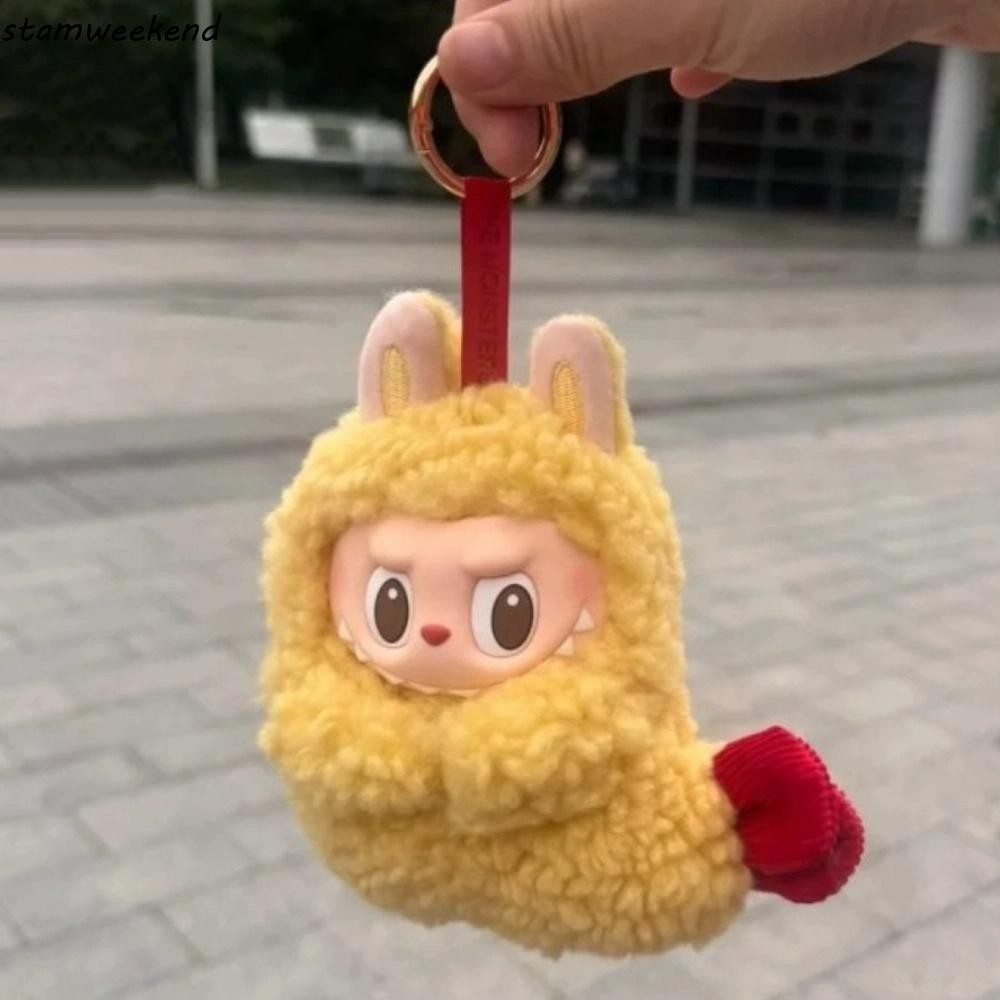 STAMWEEKEND Fried Shrimp Labubu Doll, Chicken Leg Action Figure Tempura ...