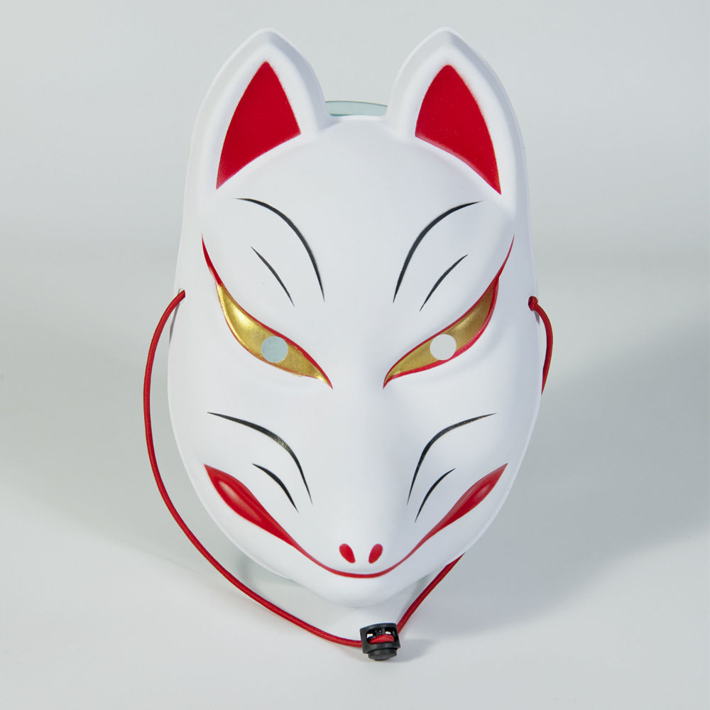New Fox Cosplay COS Role Anime Japanese Style Performance Stage Mask ...