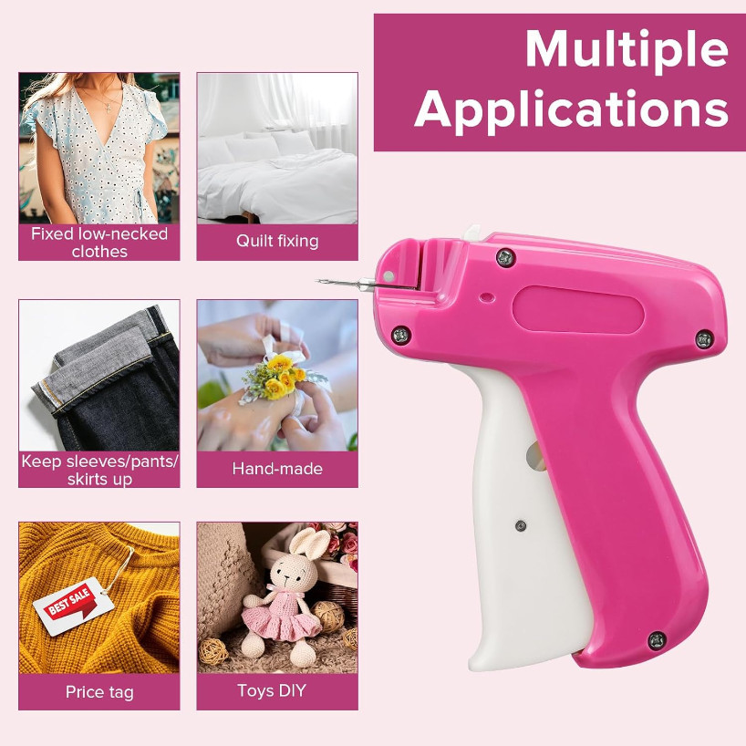 Stitch Gun for Clothes – Micro & Mini Tagging Gun Kit with 2000 ...
