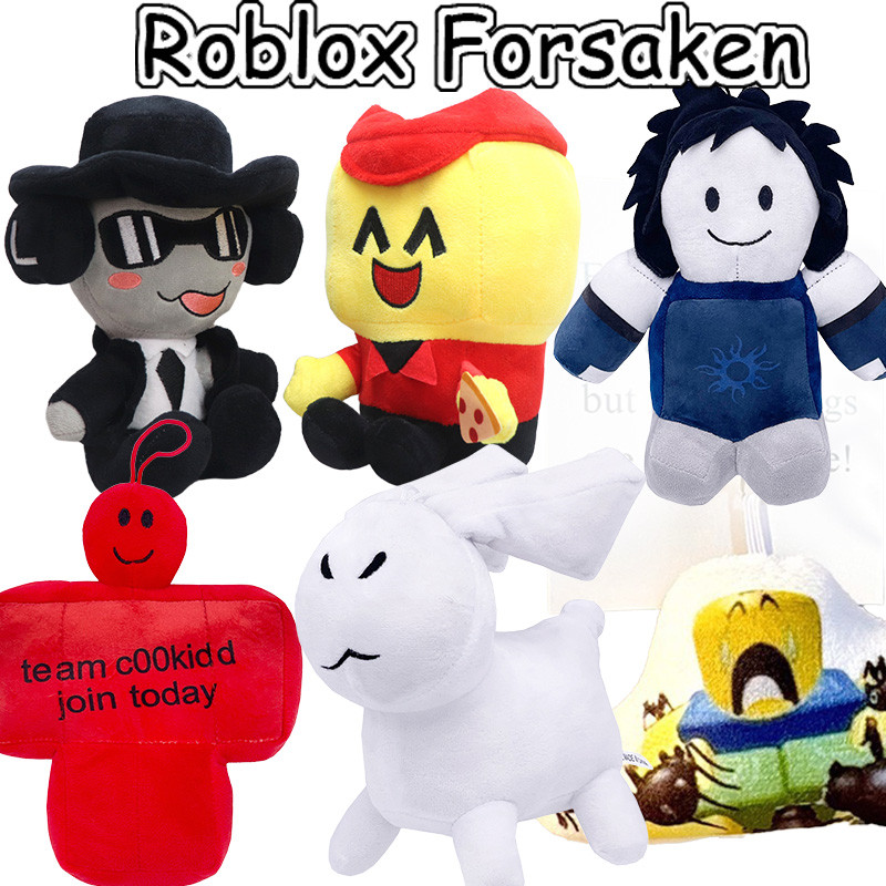 Roblox Forsaken Chance Plushie Stuffed Toy Cute Pizza Boy Soft Plush ...