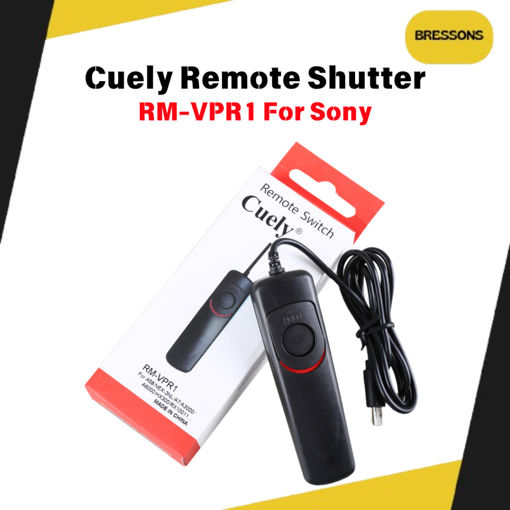 Cuely Remote Shutter RM-VPR1 For Sony A6000 A6400 A5000 A3000 A7s US | Shopee Malaysia