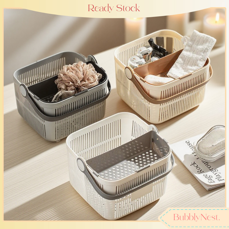 Shower Caddy Divided Handheld With Wet Dry Compartments Portable ...