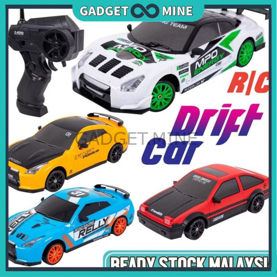 1:22 Kereta Control Drift 4WD RC Car Racing Car Led High Speed Tukar ...
