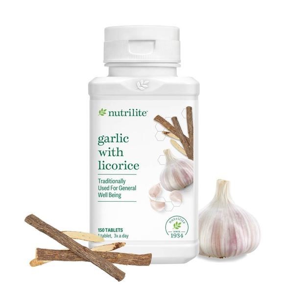 🔥READY STOCK 100% Authentic🔥 Amway Nutrilite Garlic With Licorice (150 ...