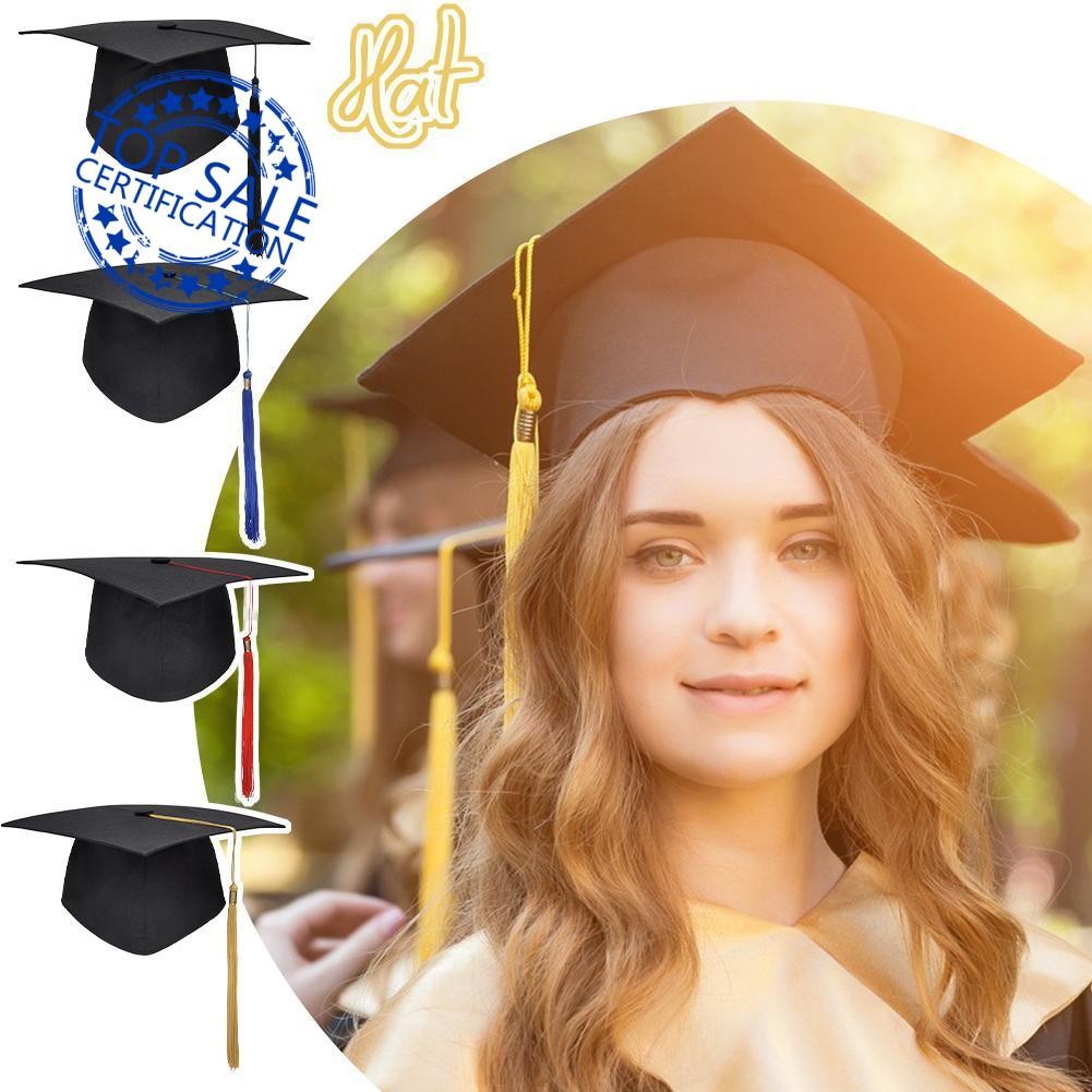 Topi Convo Graduation Cap Hat Costume Cosplay Motarboard Convocation ...