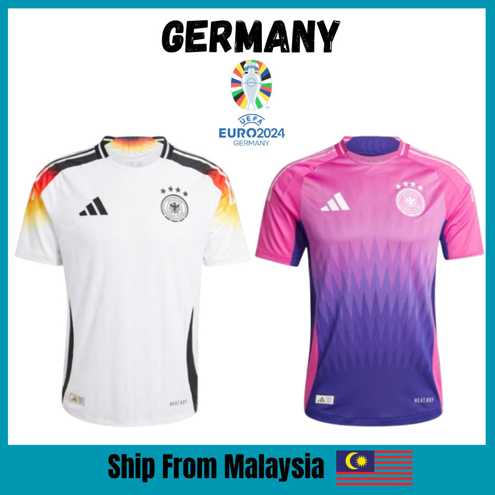 [Ready-Stock] German Team Home and Away 2024 European Championship ...